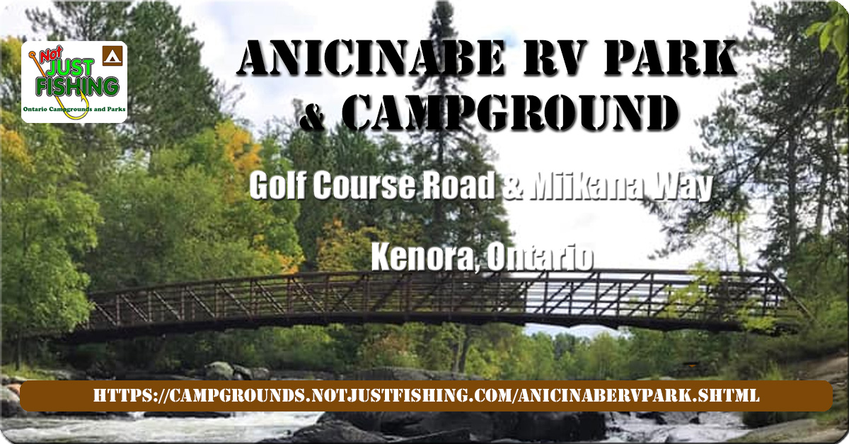 Anicinabe RV Park and Campground, Kenora, Ontario (Kenora District)