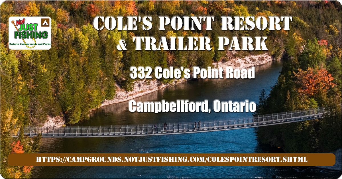 Cole's Point Resort and Trailer Park, Campbellford, Ontario ...