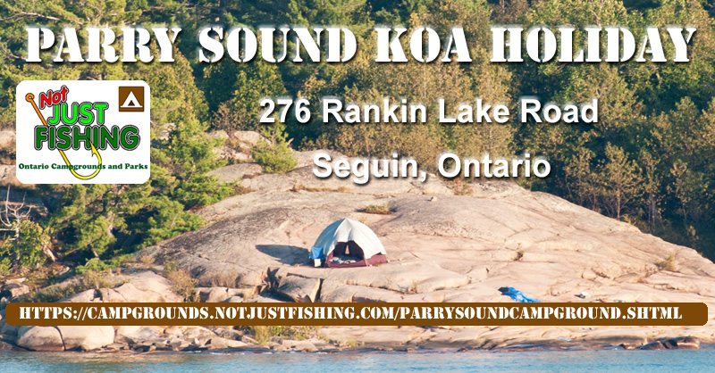Parry Sound KOA Holiday, Seguin, Ontario (Parry Sound District)