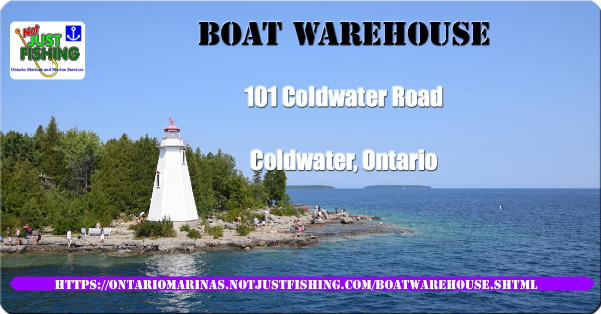 Boat Warehouse, Coldwater, Ontario (Georgian Bay Marinas)